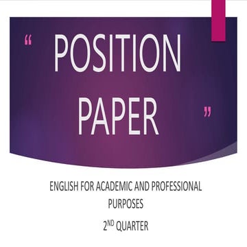 POSITION PAPER.pptx