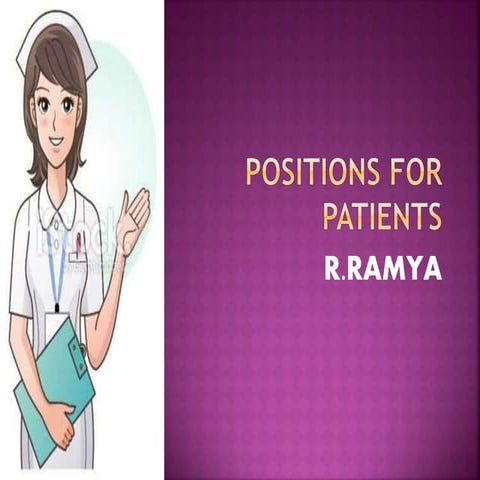 Medical Terminology - Body position | PPTX