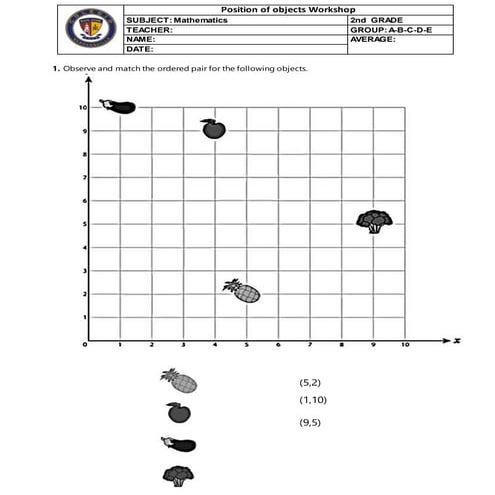 Position of objects and translation | PDF