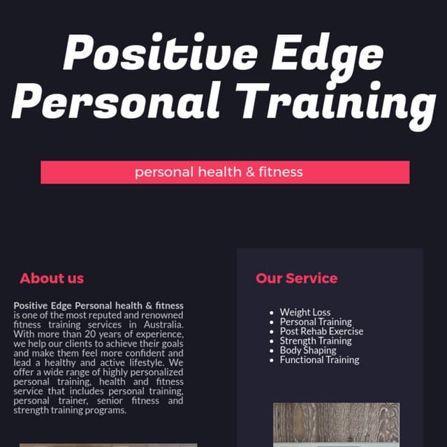 Positive Edge Personal Training | PDF