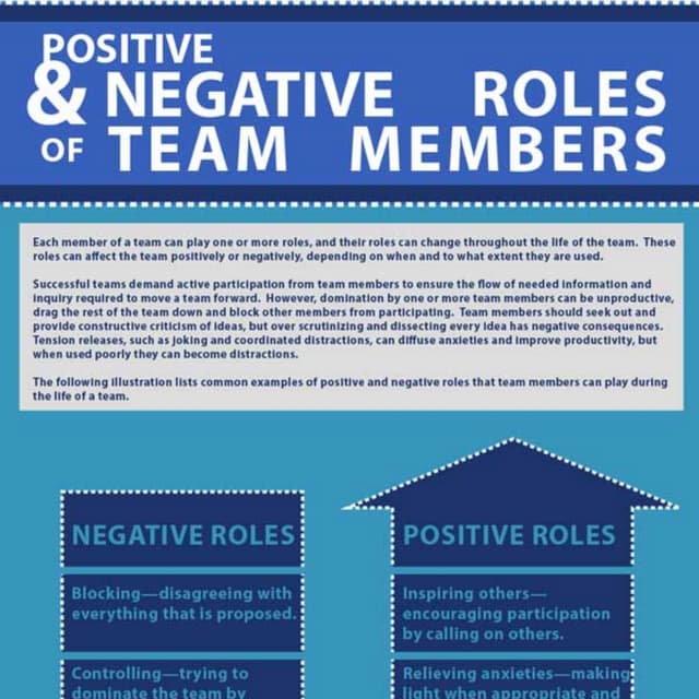 Positive negative-roles-team-members | PDF
