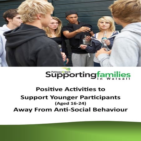 Positive Activities to Support Younger Participants (Aged 16 24) Away ...