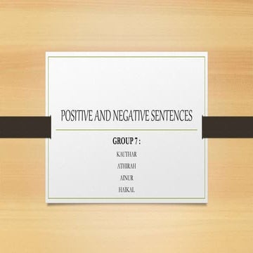 POSITIVE AND NEGATIVE SENTENCE.pptx