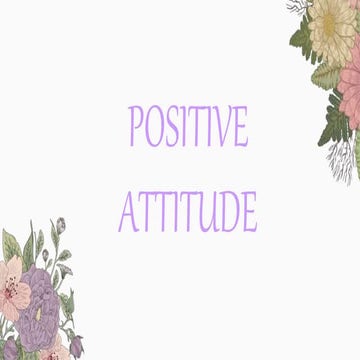 positive attitude.ppt
