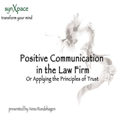 Positive Communication | PPT