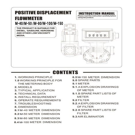 positive displacement flow meter manual.pdf