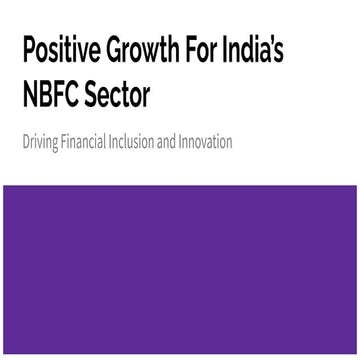 GST Applicability on Non-Banking Financial Companies (NBFCs) in India | PDF