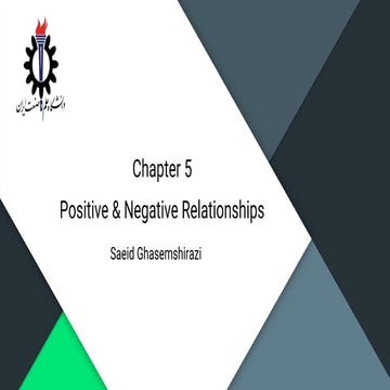Positive and Negative Relationship | PPT