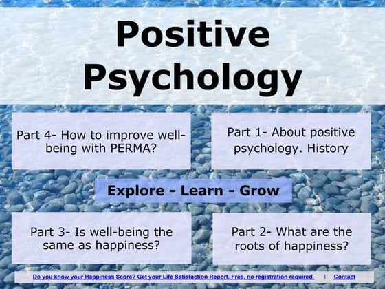 Positive Psychology | PPT