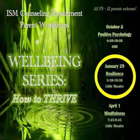 Resilience Parent Workshop | PPTX