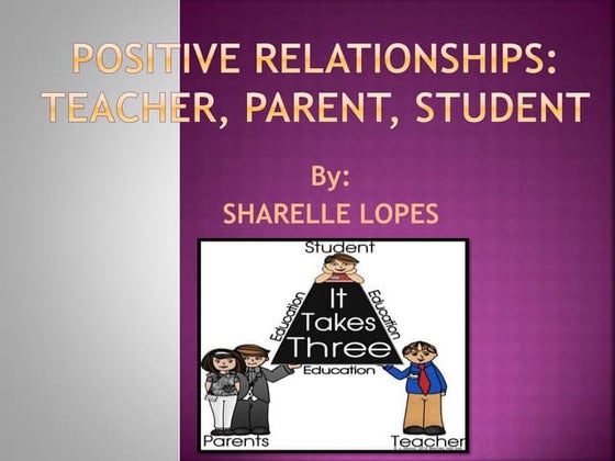 Parent Teacher Interaction | PPT