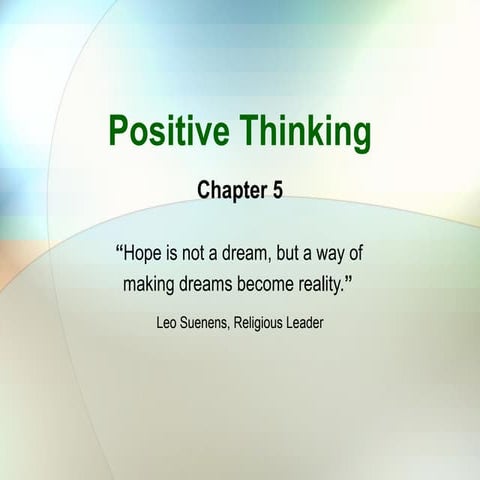 Positive thinking | PPT