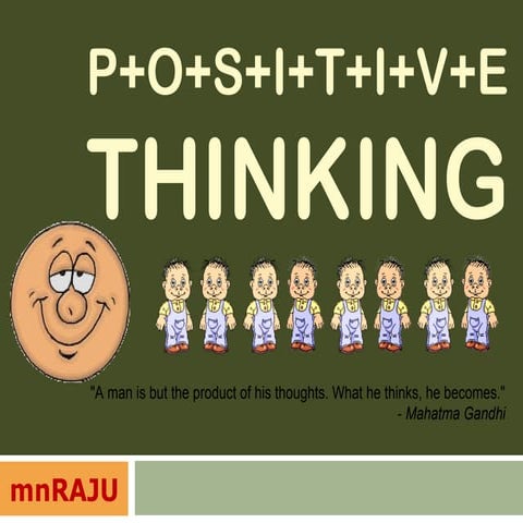 Positive Thinking for Teachers | PPT