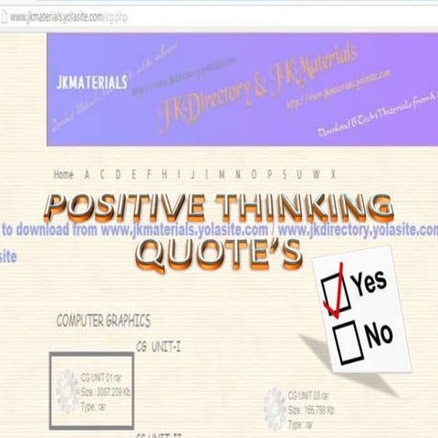 Make your analysis or thoughts to be positive | PPSX