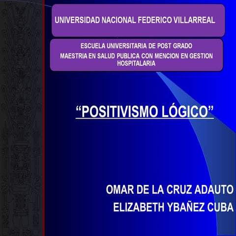 Positivismo logico | PPT | Physics | Science