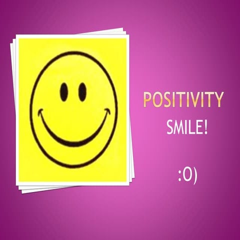 Positivity Values Assembly | PPTX