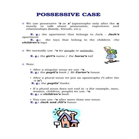 Possessive 's | PPTX