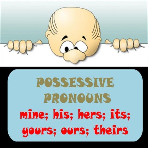 Possessive pronoun | PPT