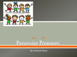 Personal pronouns & possessive adjectives | PPT