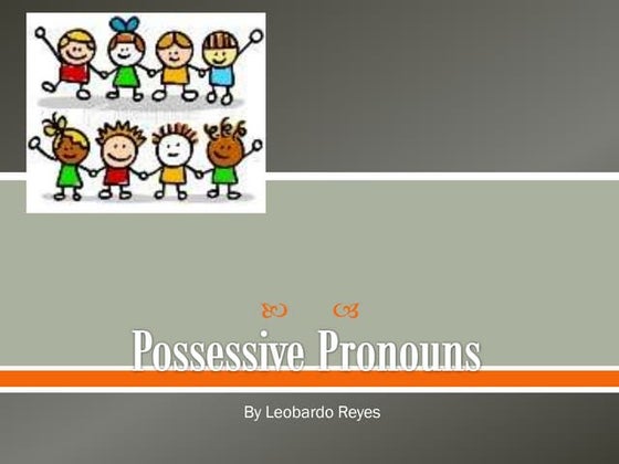 Personal pronouns & possessive adjectives | PPT