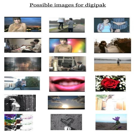 Possible Digipak Images | PDF