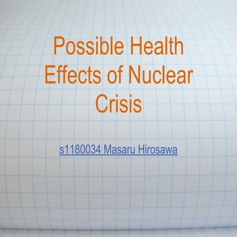 Environmental Impacts Of Bomb | PPTX