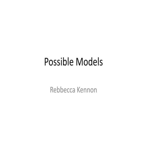Possible models5 | PPT