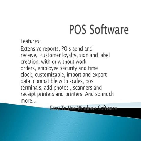 Pos Software | PPT