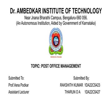 DATABASE Mnagement System for computer science | PPT