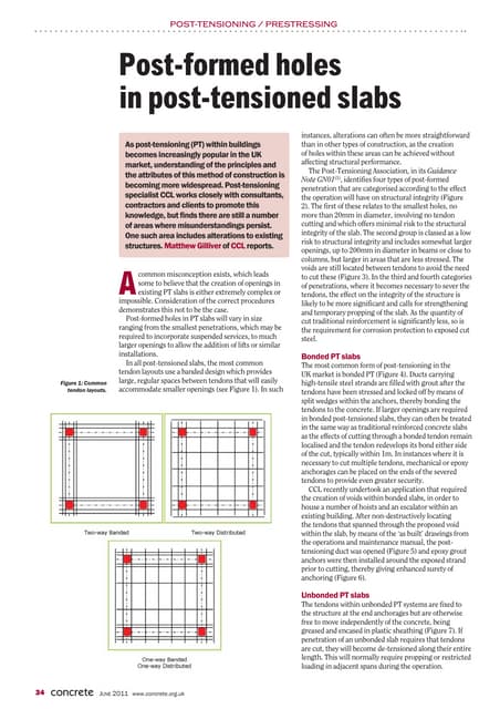 CTBUH Innovation Award Nominee - Vertical Unbonded Post-Tensioning | PDF