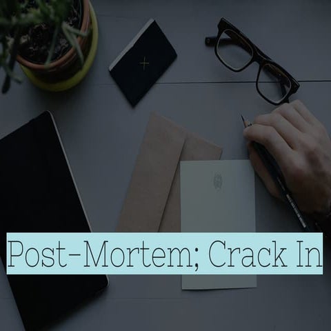 Post Mortem Template | PPT