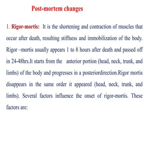 Forensic medicene,putrefaction | PPTX