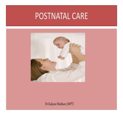 POST NATAL EXERCISE | PPTX