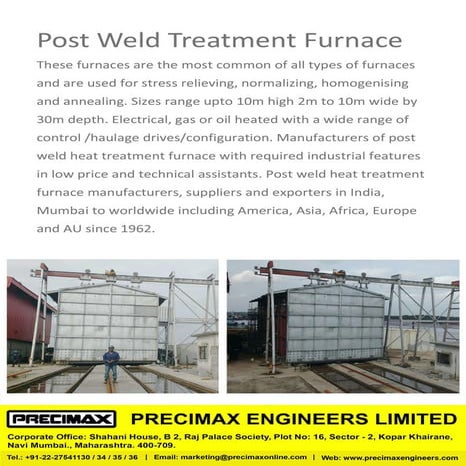 Post Weld Heat Treatment Furnace | PDF