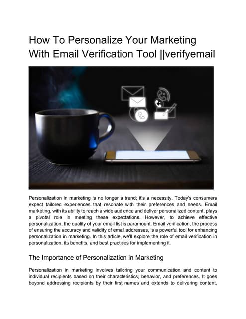 Email Verification vs. Validation: Understanding the Difference ...