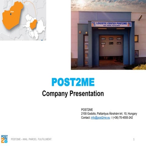POST2ME company presentation | PPT