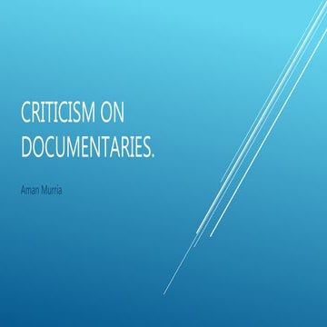 Post 6 criticism | PPTX