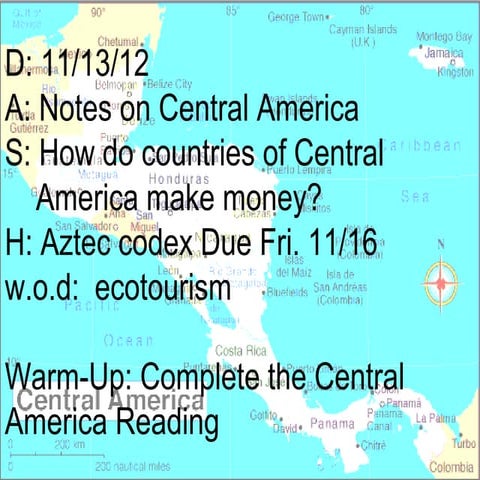 Chapter 6 central america and the caribbean ppt lesson 4 | PPT