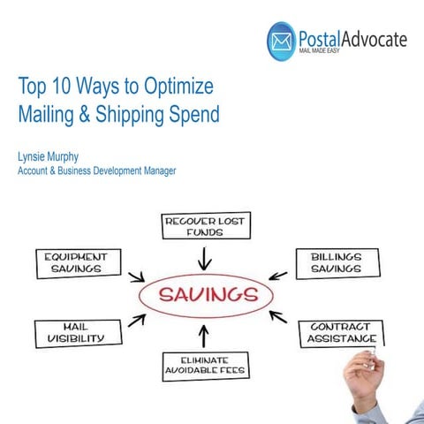 Postal Advocate Capabilities- Top 10 Ways To Optimize Mailing ...