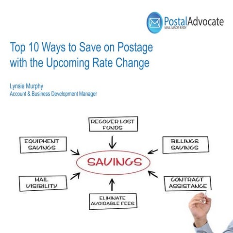 Postal Advocate Capabilities- Top 10 Ways To Save on Postage with the ...