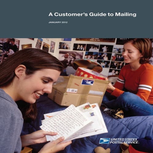 Postal guide 2012 latest from usps | PDF