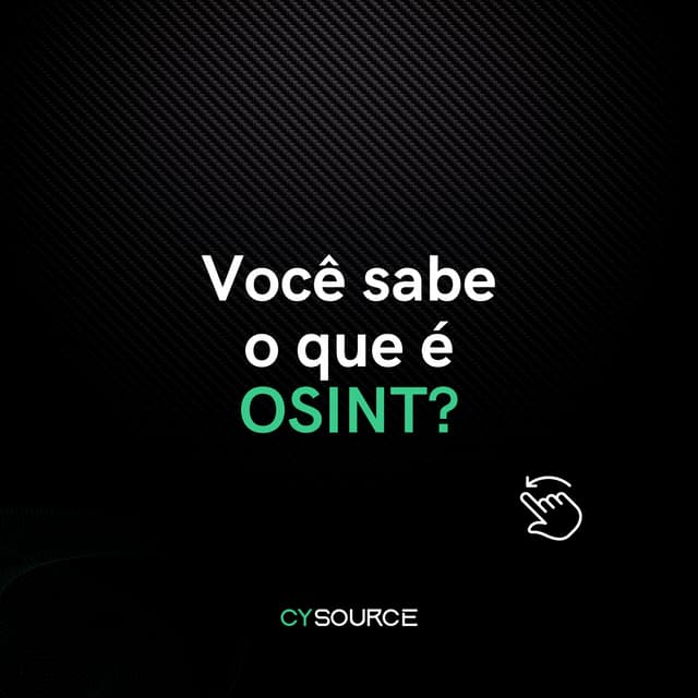O que é OSINT | PDF