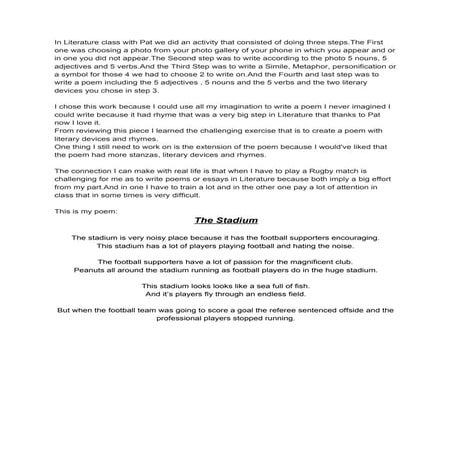 Poem Experience | PDF