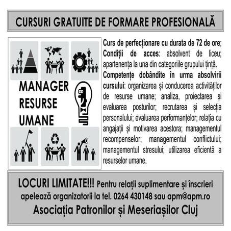 CURSURI GRATUITE DE FORMARE PROFESIONALĂ | PDF