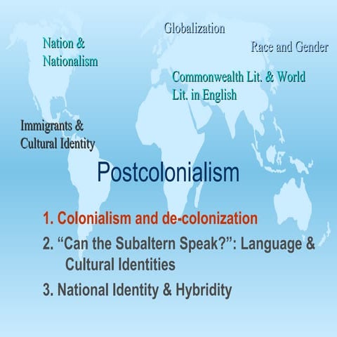 Postcolonialism 1 | PPT