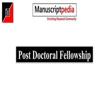 Post doctoral fellowship | PDF
