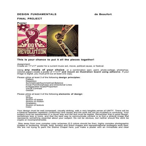 Poster Project | DOC