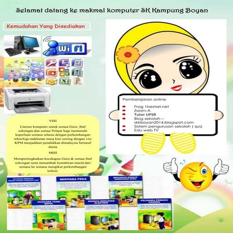 Poster makmal komputer | PDF