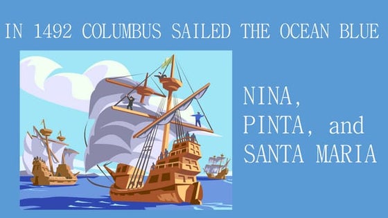Christopher Columbus poster | PPT