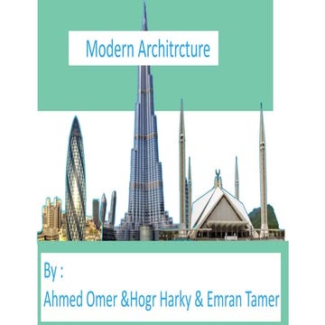 Modern Architecture | PPTX